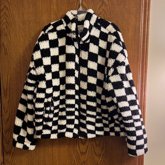 Wallflower | Jackets & Coats | Wallflower Black And White Checkered ...